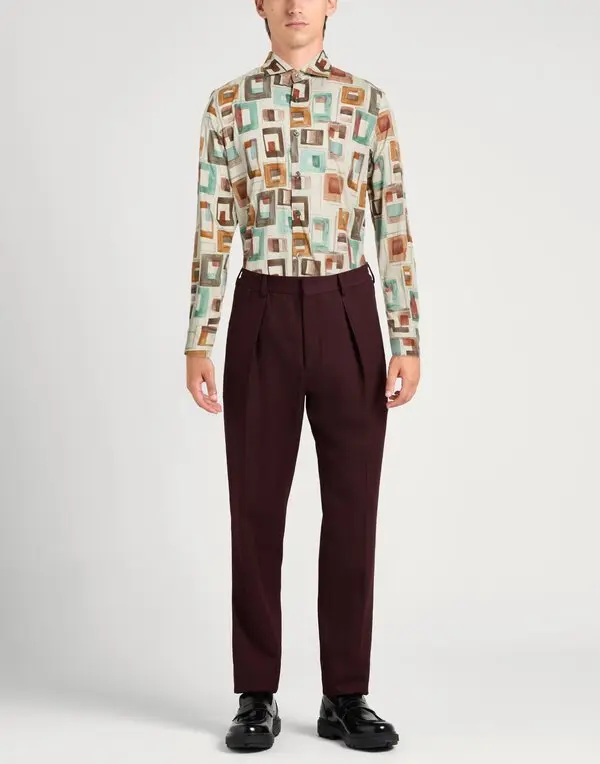 GLANSHIRT Shirt Size Cotton - Brown
