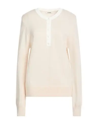 Sandro Sweater Size Wool, Cashmere - Beige