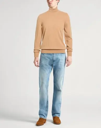 Fedeli Turtleneck Cashmere Knit - Camel