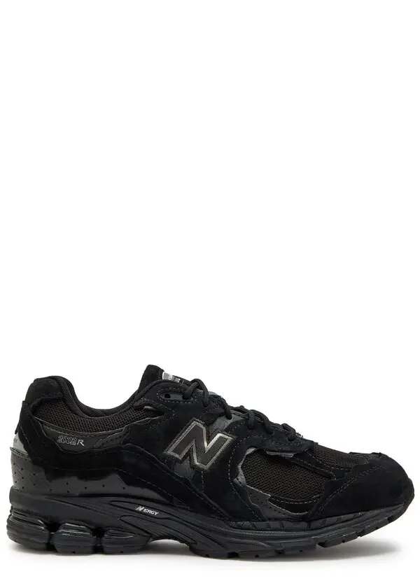 NEW BALANCE 2002 Panelled Gore-tex Mesh Sneakers - Black