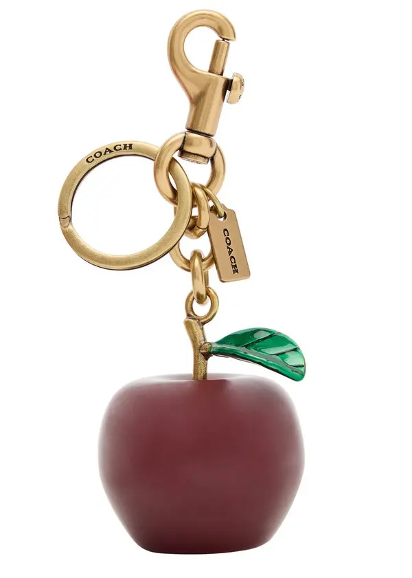 COACH Apple Bag Charm - Gold