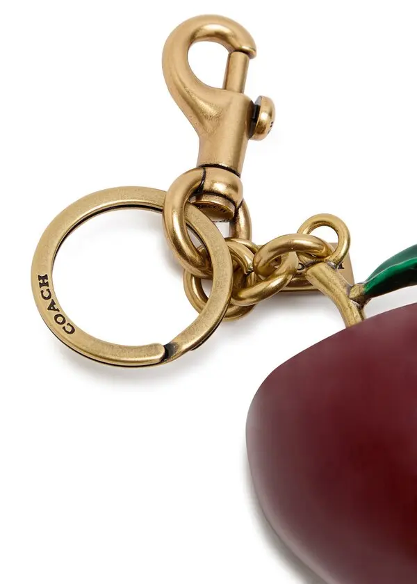 COACH Apple Bag Charm