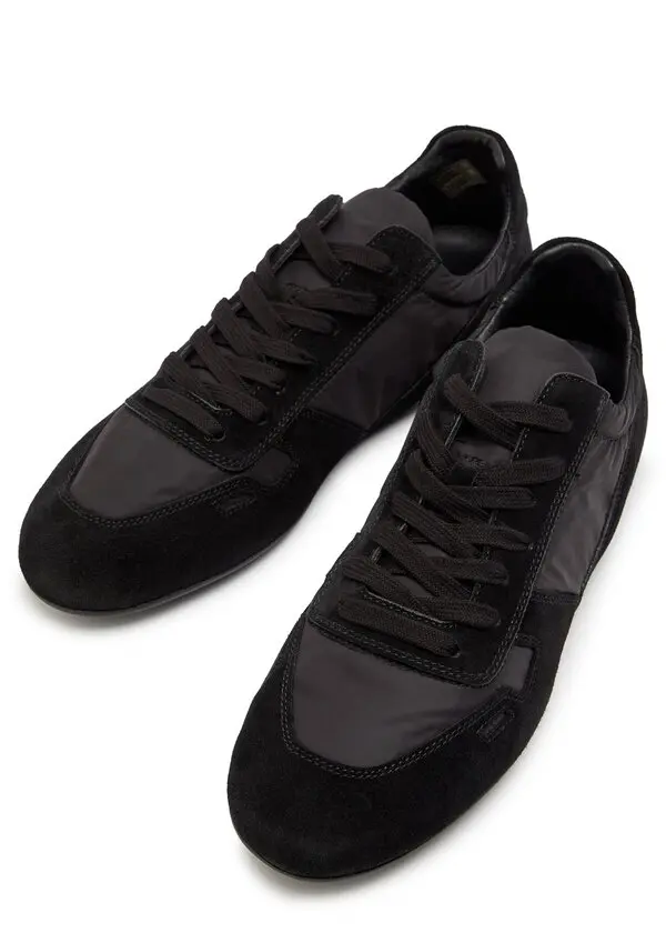 Rick Owens Panelled Sneakers - Black