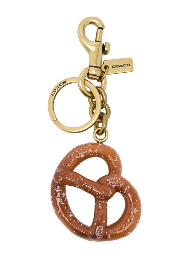 COACH Small Pretzel Bag Charm