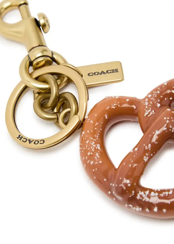 COACH Small Pretzel Bag Charm