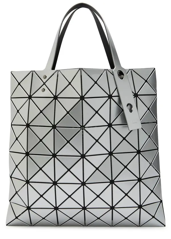 Issey Miyake Lucent Pvc Tote - Silver