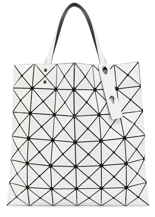 Issey Miyake Lucent Pvc Tote - White