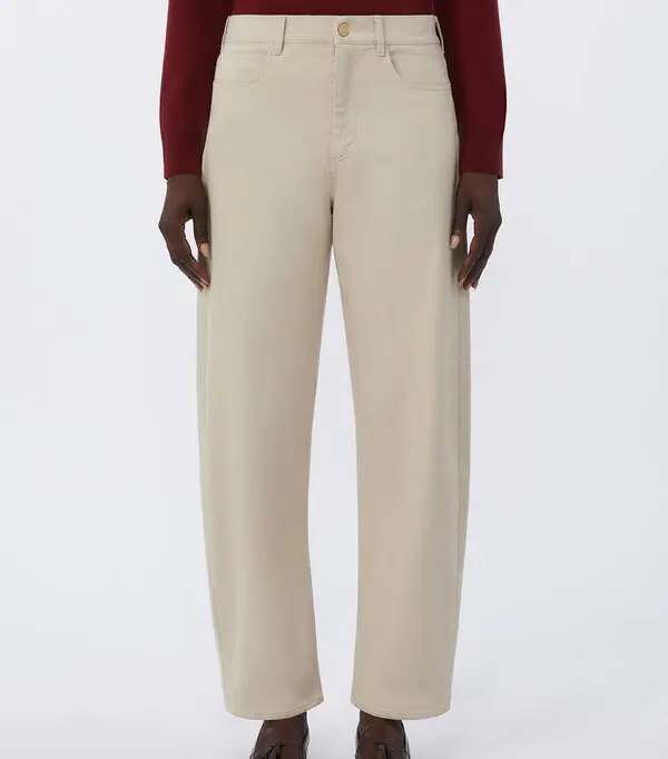 Max Mara Bull Barrel-leg Jeans