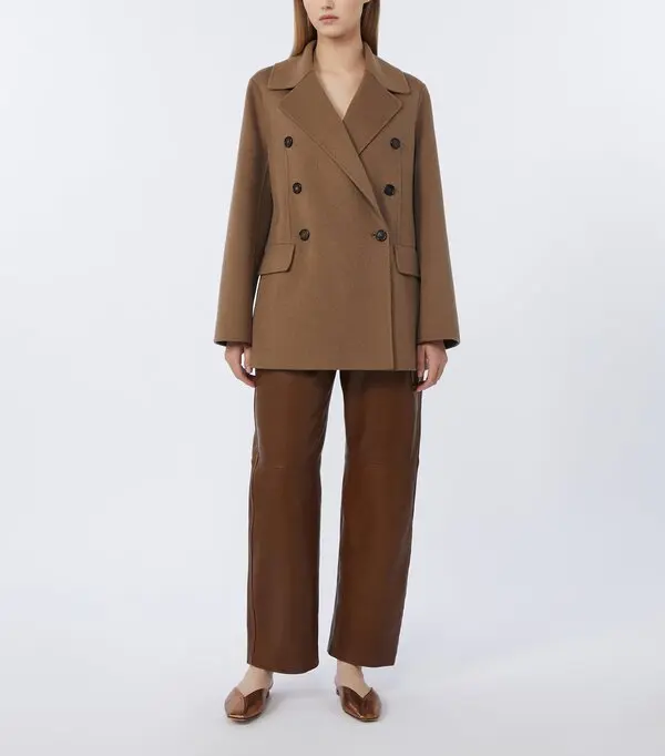 Max Mara Virgin Wool Double-breasted Coat