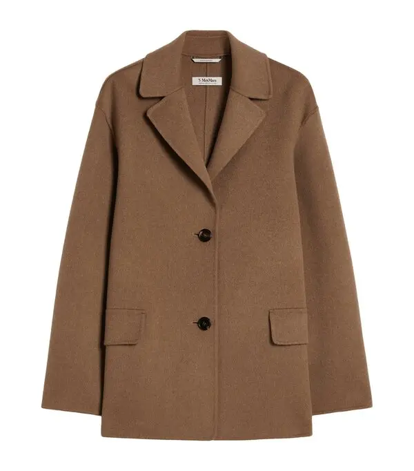 Max Mara Virgin Wool Single-breasted Coat