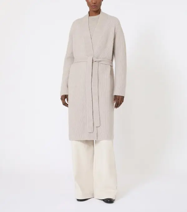 Max Mara Alpaca Wool-blend Longline Cardigan