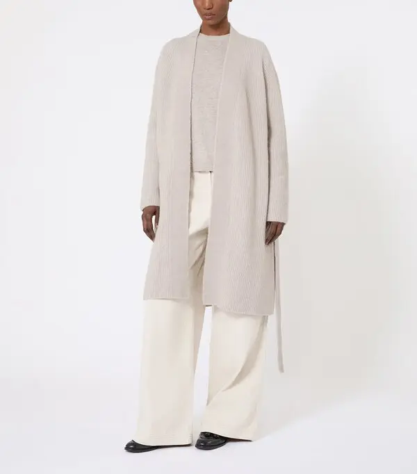 Max Mara Alpaca Wool-blend Longline Cardigan
