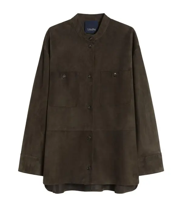 Max Mara Suede Overshirt