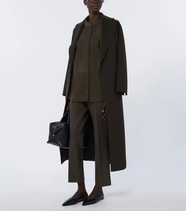 Max Mara Suede Overshirt