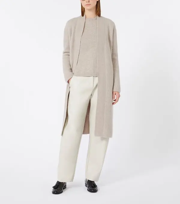 Max Mara Virgin Wool-cashmere Sweater - Beige