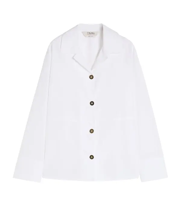 Max Mara Cotton Gentile Shirt - White