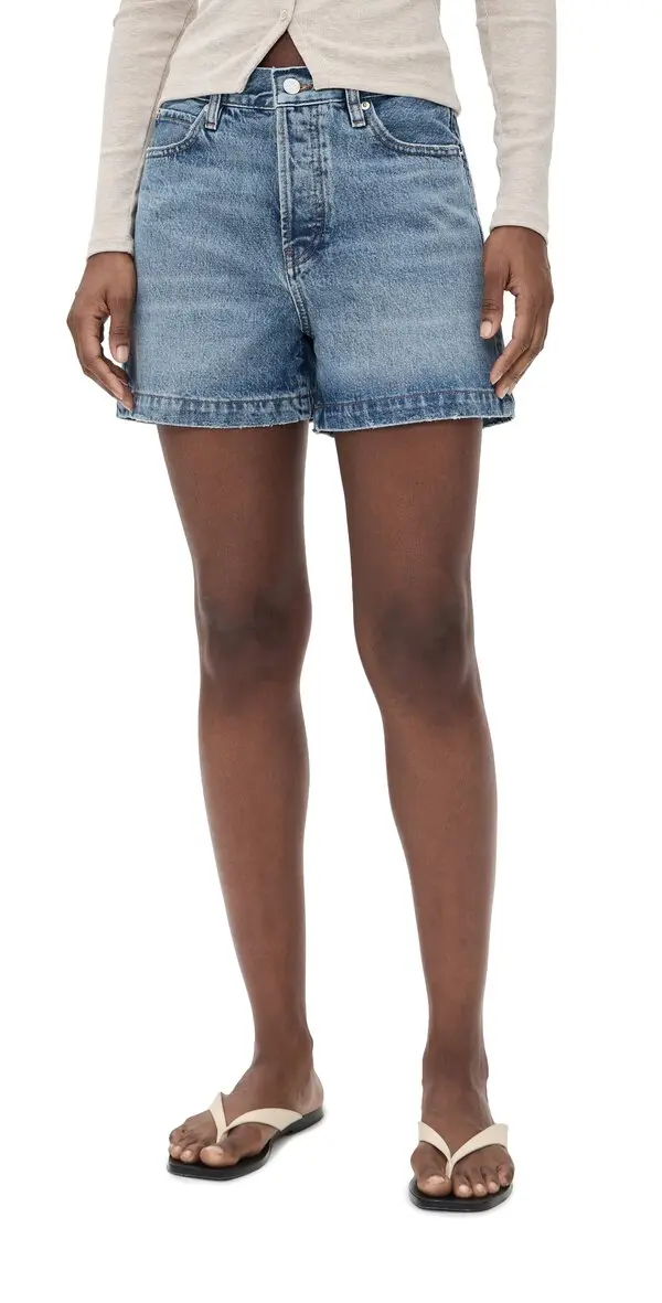 FRAME The Everyday Denim Shorts - Tempo