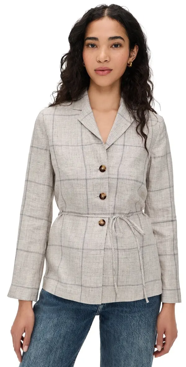 Rag & Bone Chappell Plaid Blazer