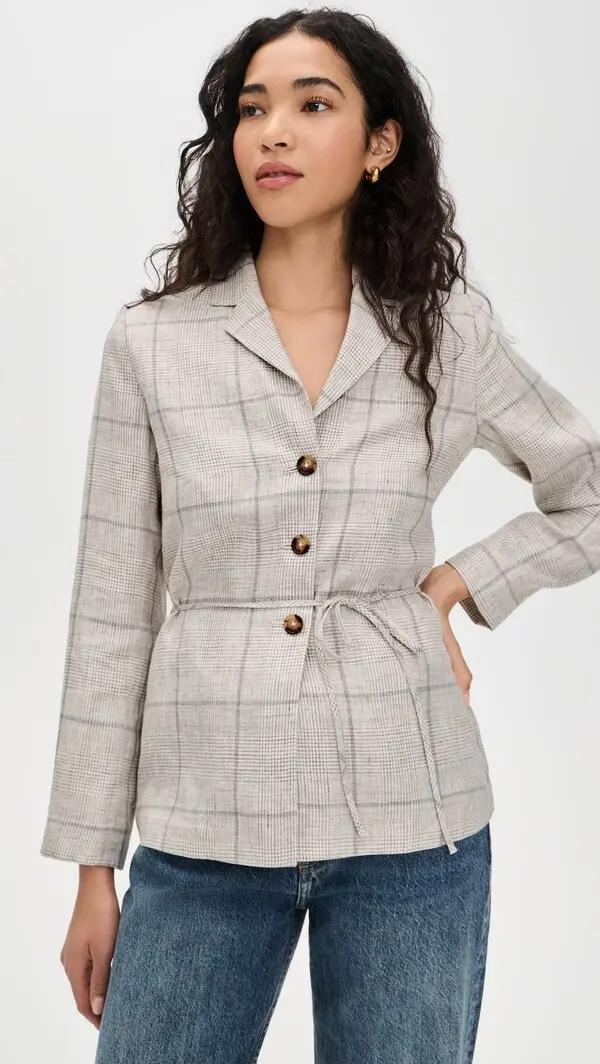 Rag & Bone Chappell Plaid Blazer