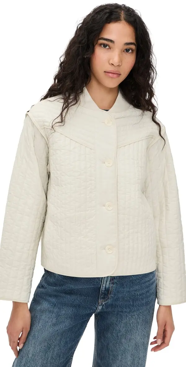 Rag & Bone Margot Quilted Jacket - Pltan