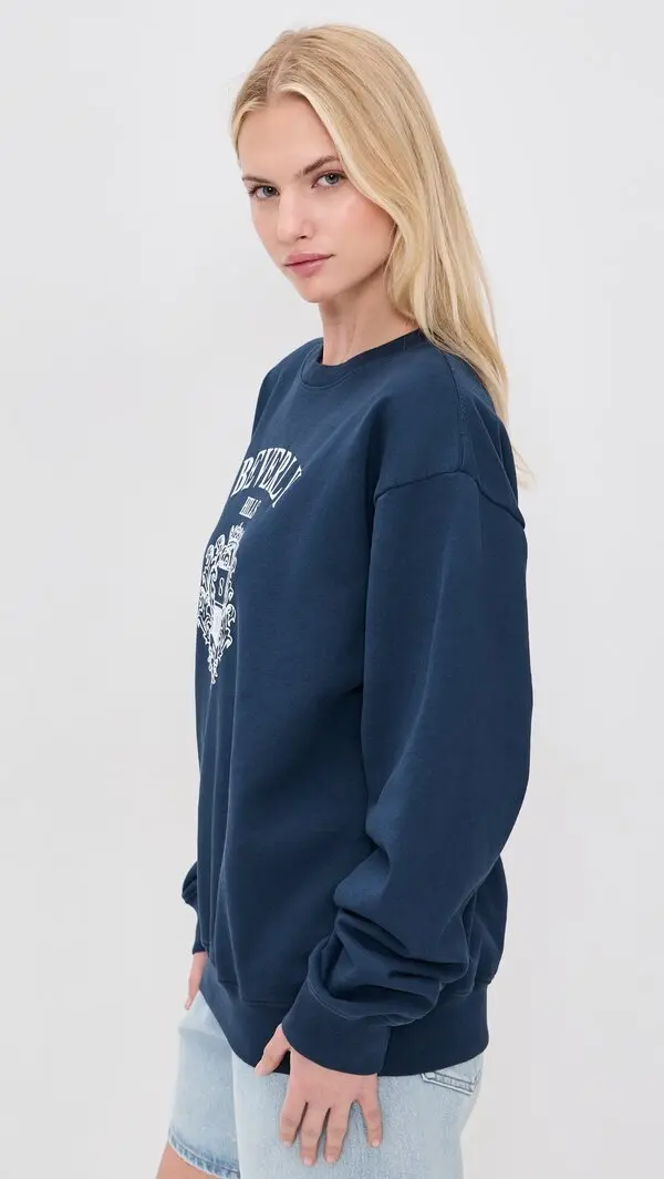SPORTY & RICH Beverly Hills Crest Sweatshirt