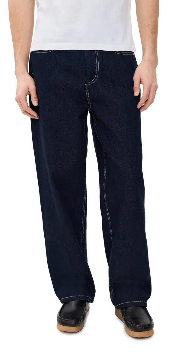 NICHOLAS DALEY Five Pocket Jeans - Dark Indigo