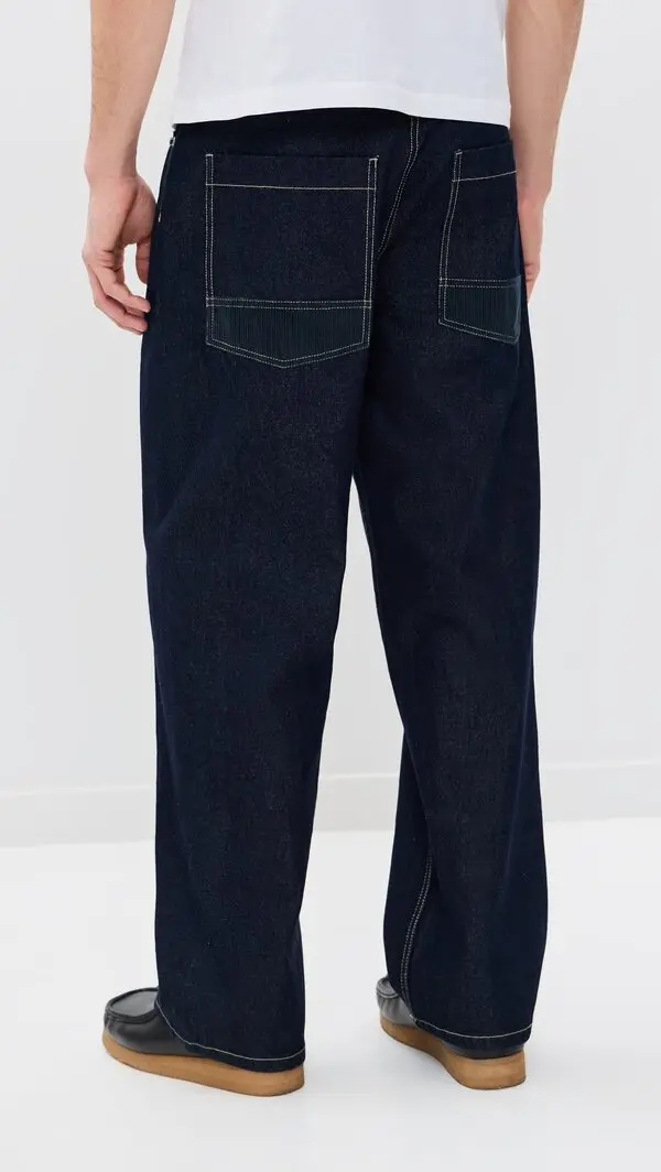 NICHOLAS DALEY Five-pocket Straight Leg Jeans