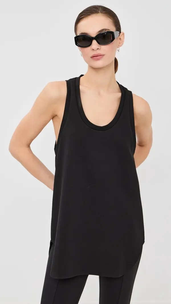 Wardrobe.NYC Oversized Mini Tank - Black