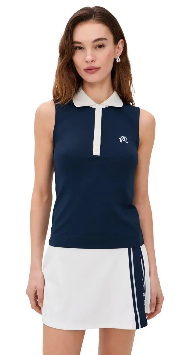 MALBON Claudia Polo - Navy
