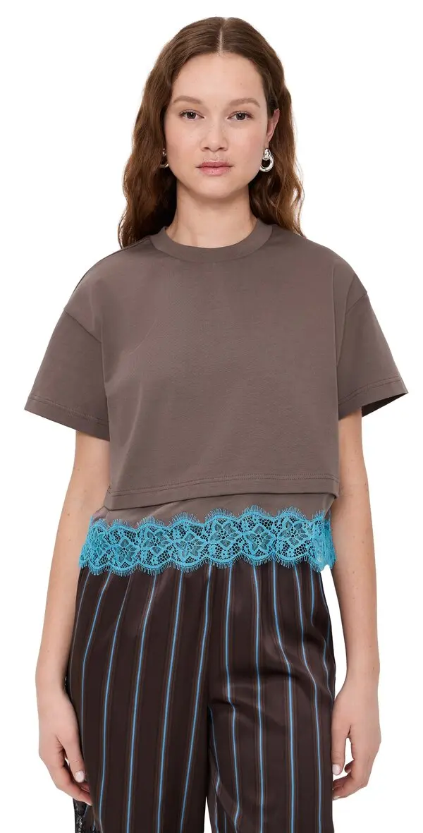 Staud Grier Top - Mink/pool