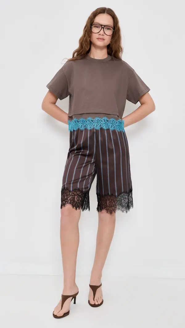 Staud Grier Top - Mink/pool