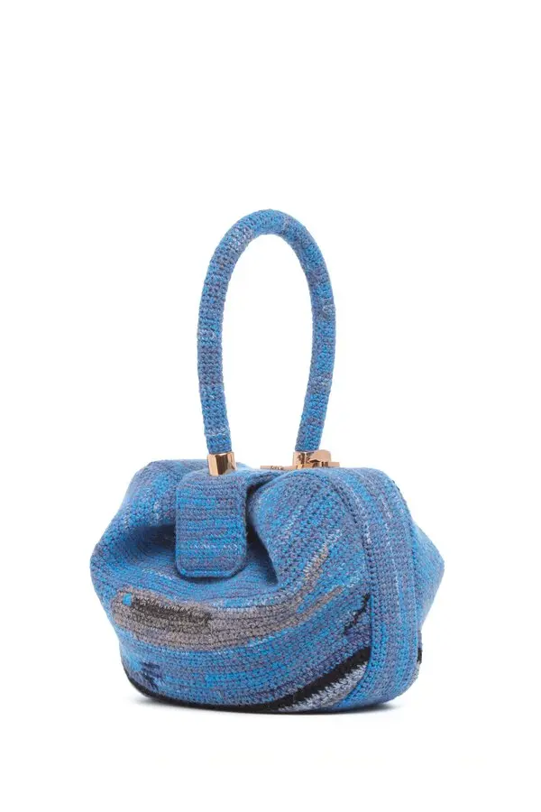 Gabriela Hearst Nina Bag In Water Multi Crochet Cashmere - Multicolor