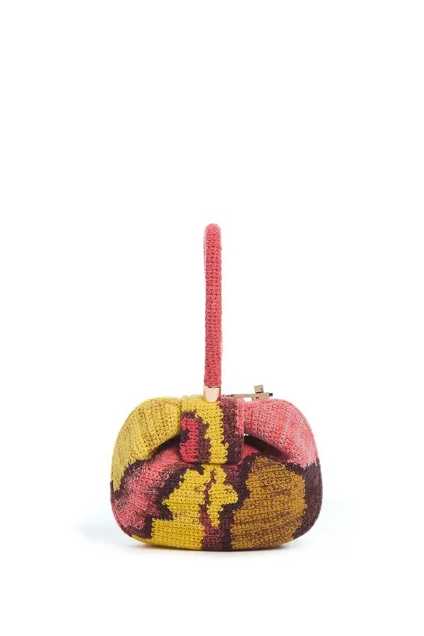 Gabriela Hearst Demi Bag In Crochet Cashmere