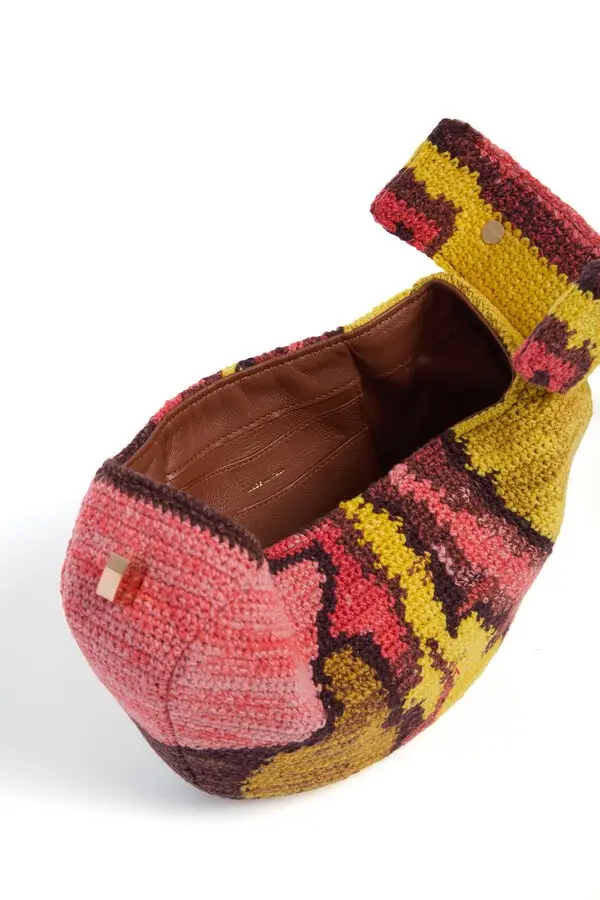 Gabriela Hearst Demi Bag In Crochet Cashmere