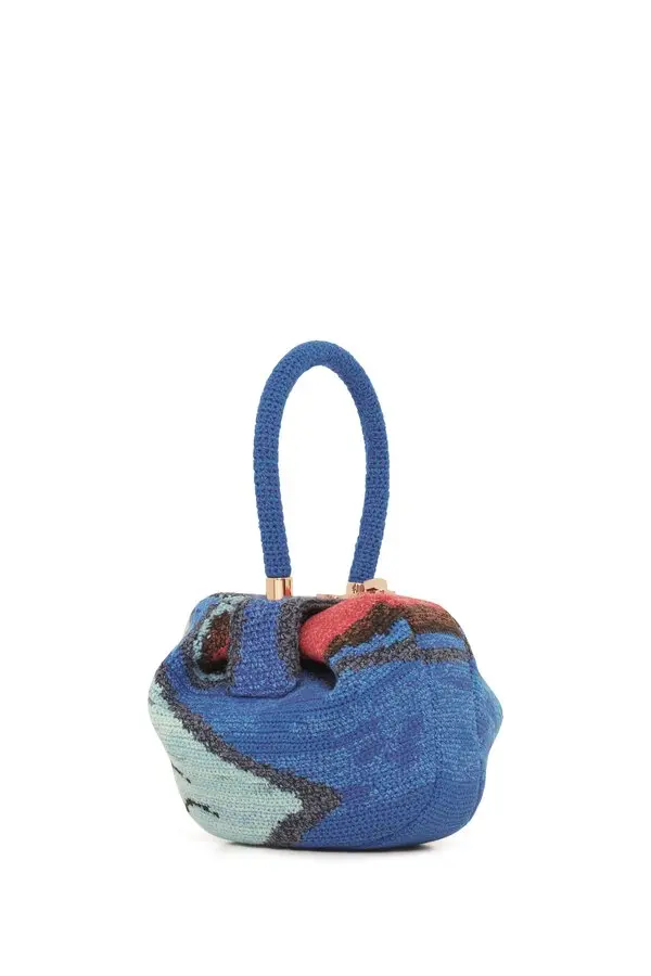 Gabriela Hearst Demi Bag In Air Multi Crochet Cashmere - Multicolor