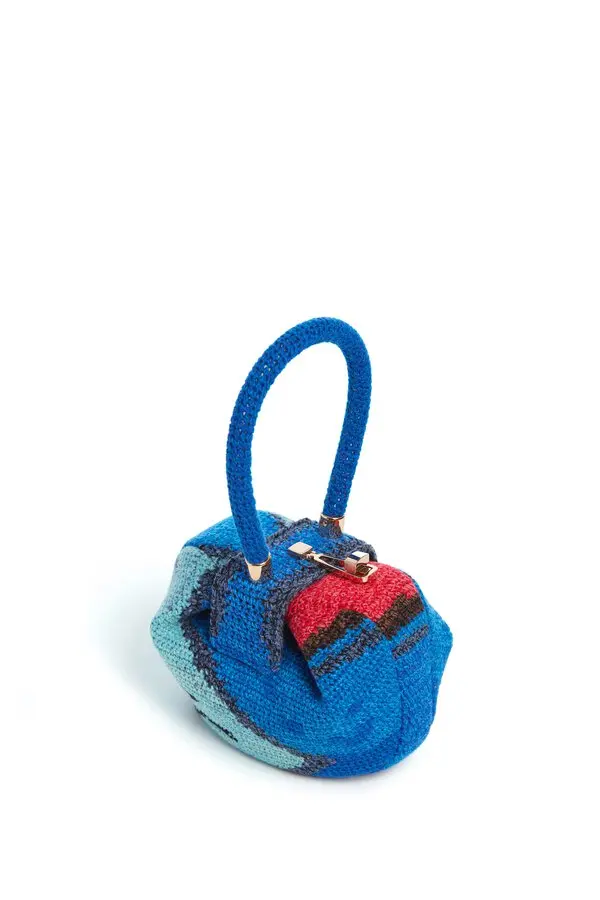 Gabriela Hearst Demi Bag In Crochet Cashmere