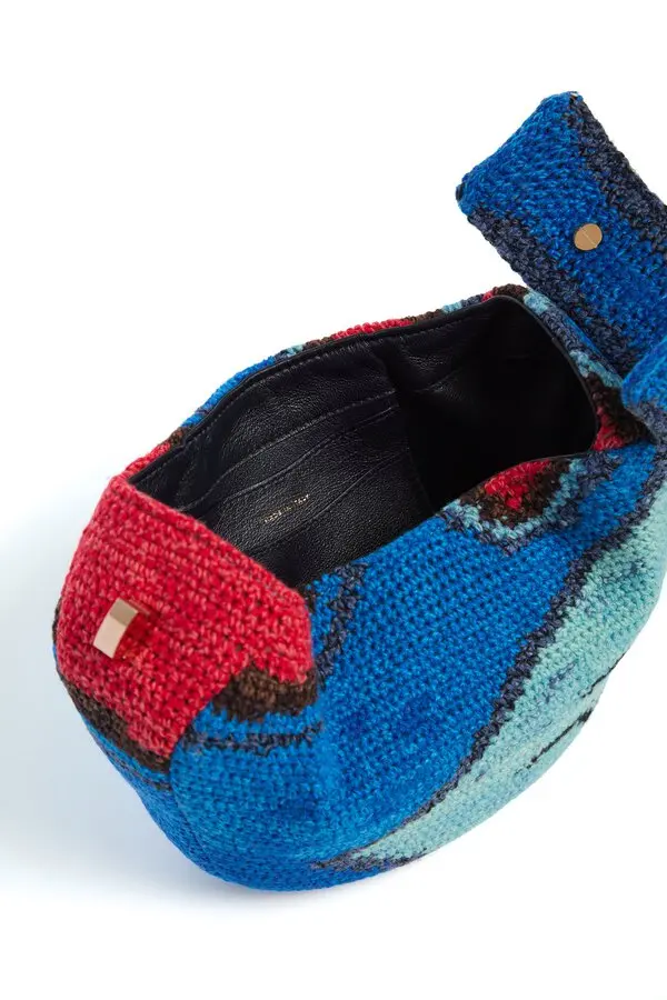 Gabriela Hearst Demi Bag In Crochet Cashmere