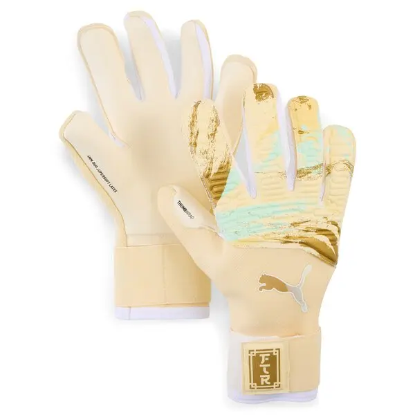 PUMA Future Pro Hybrid Chinese New Year Soccer Goalkeeper Gloves - Yellow