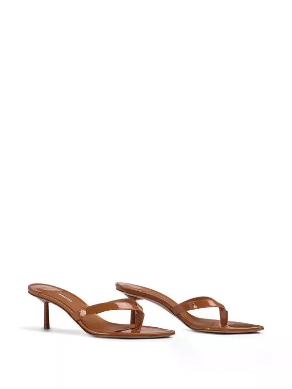 LE SILLA Giselle Thong-strap Stiletto Sandals - Brown
