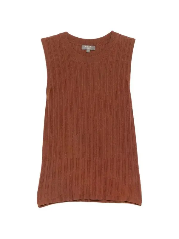 N.peal Ribbed Tank Top