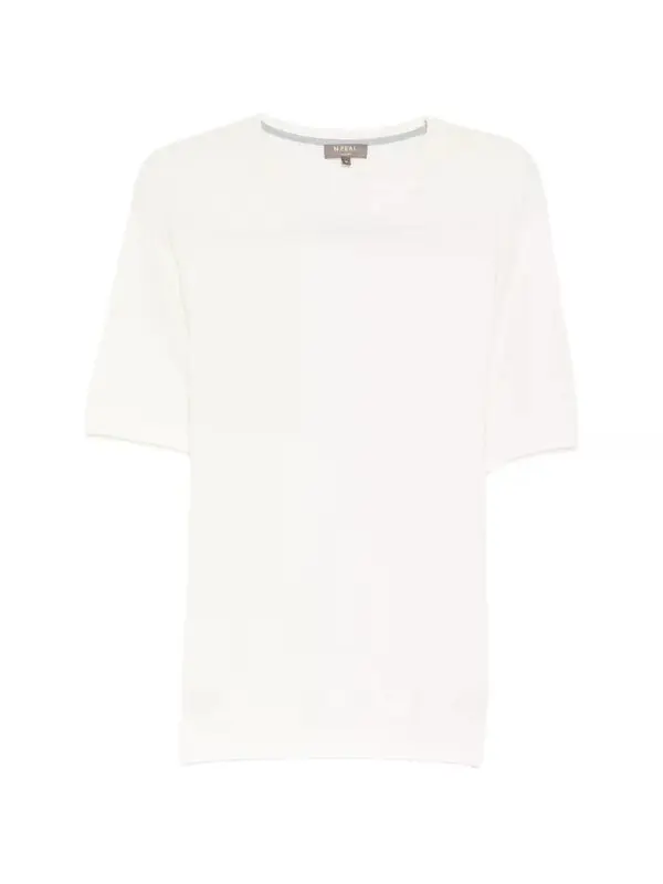 N.peal Pique T-shirt - White