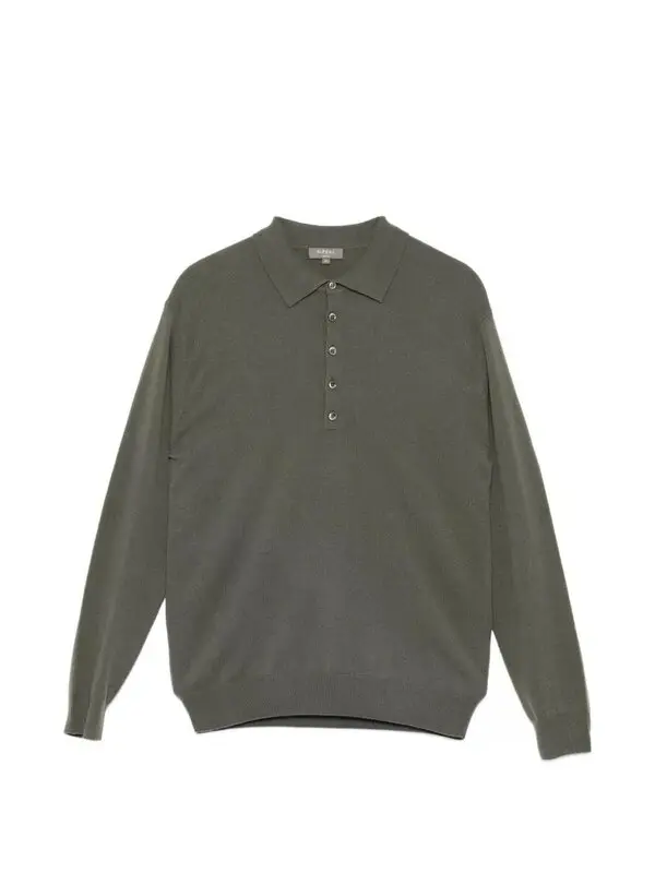 N.peal Cashmere Polo Shirt - Green