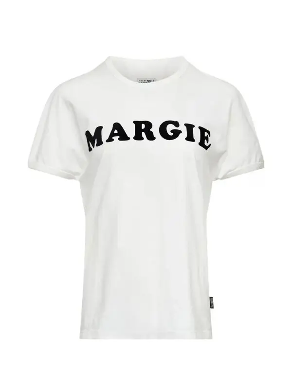 MAISON MARGIELA Margie Printed T-shirt - Grey