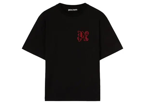 Palm Angels X Moneygram Haas F1 Team T-shirt - Black/red