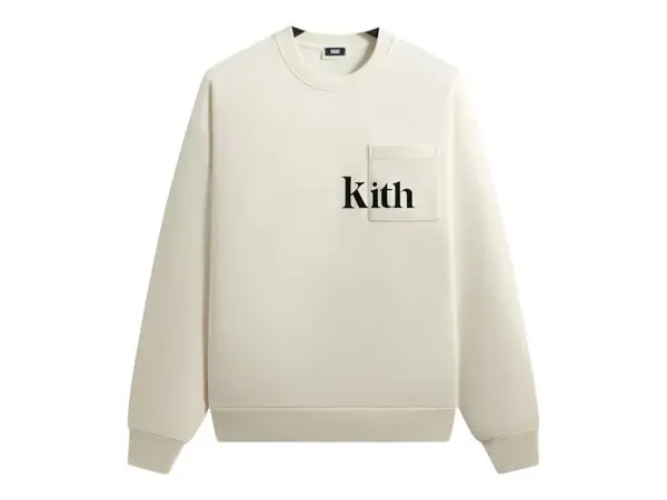 Kith Quinn Crewneck Sweatshirt - Sandrift
