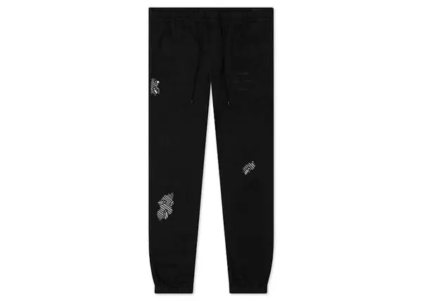STAMPD X Daniel Arsham Ahs Eroded Sweatpant - Black