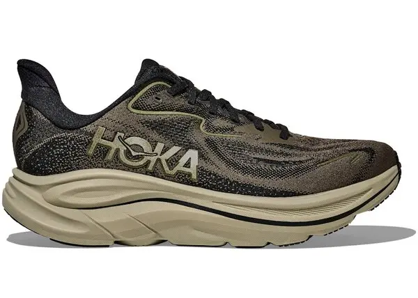 Hoka One One Clifton 10in - Dark Roast/black