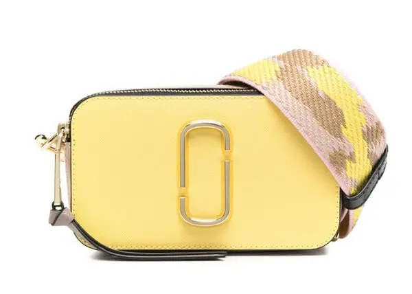 Marc Jacobs The Snapshot Camera Bag - Yellow/brown/pink