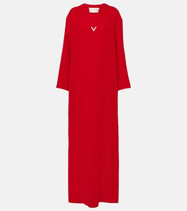Valentino Garavani Silk Gown - Red