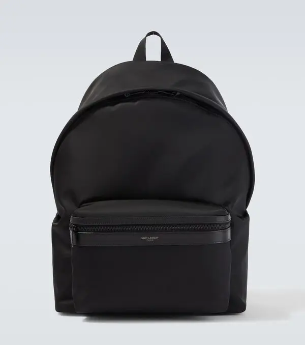 Saint Laurent City Backpack - Black